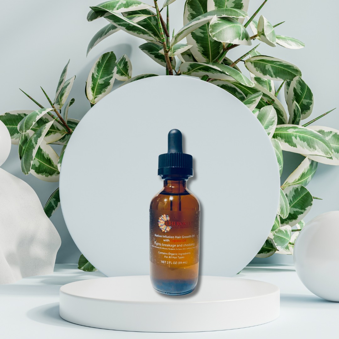 Native Infusion Hair Growth Oil with Cypress – Cherokee Hair Products